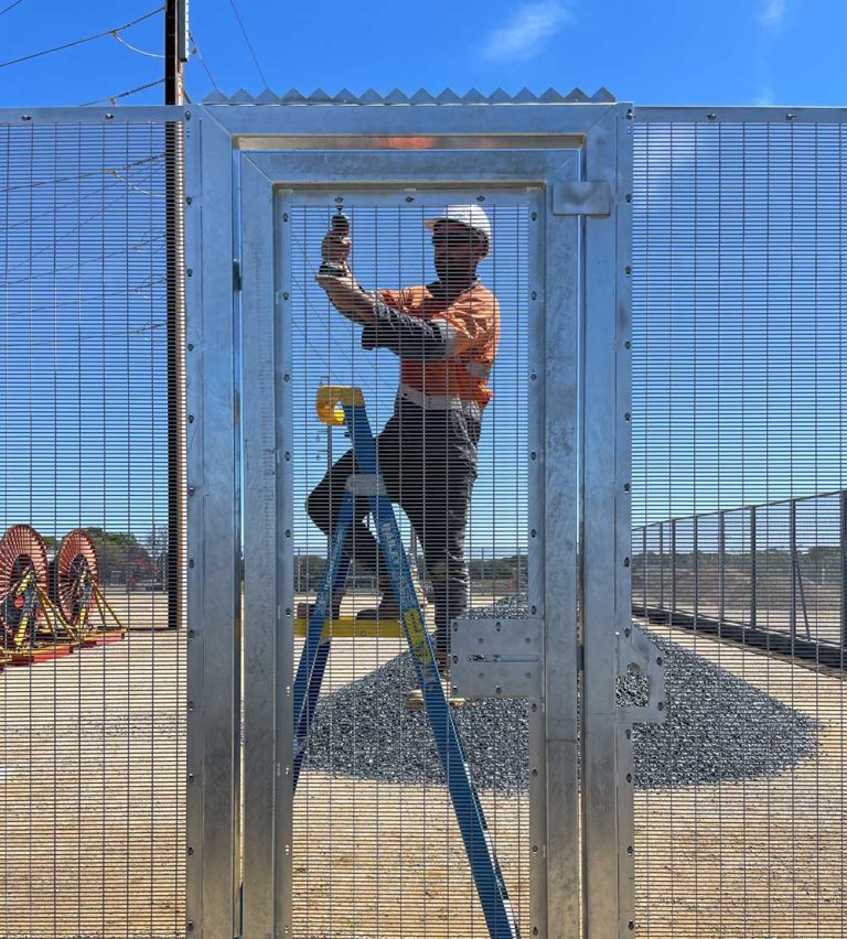 PLC Substation Fencing – PLC Fencing